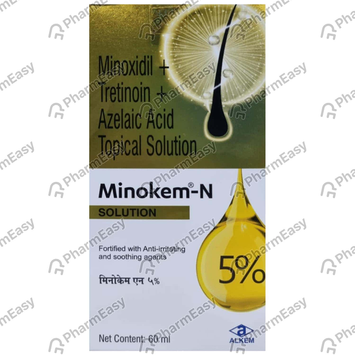 Minokem 5 %W/V Skin Solution (60): Uses, Side Effects, Price & Dosage ...