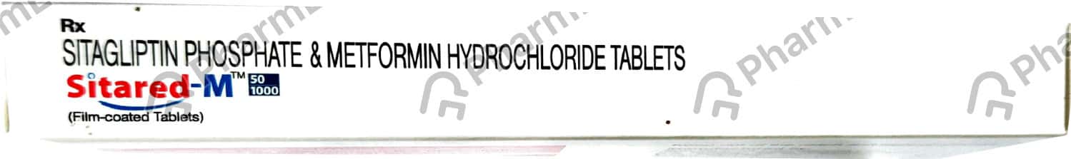 Sitared M 50/1000mg Strip Of 15 Tablets: Uses, Side Effects, Price ...