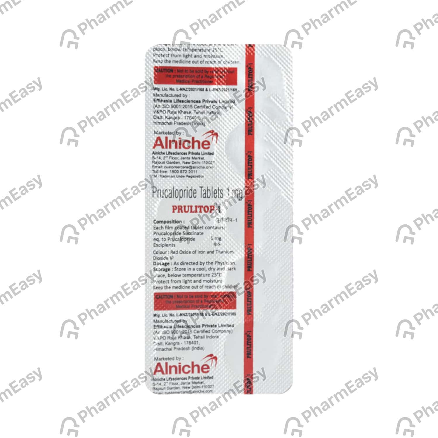 Prulitop 1 MG Tablet (10): Uses, Side Effects, Price & Dosage | PharmEasy