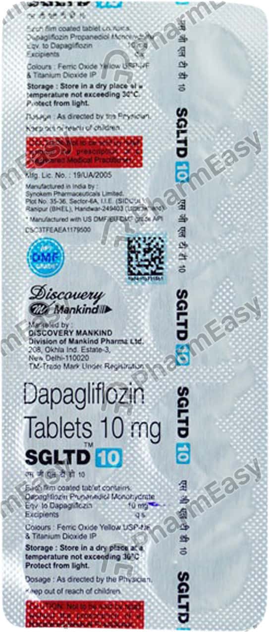 Buy Sgltd 10 MG Tablet (10) Online at Flat 15% OFF | PharmEasy