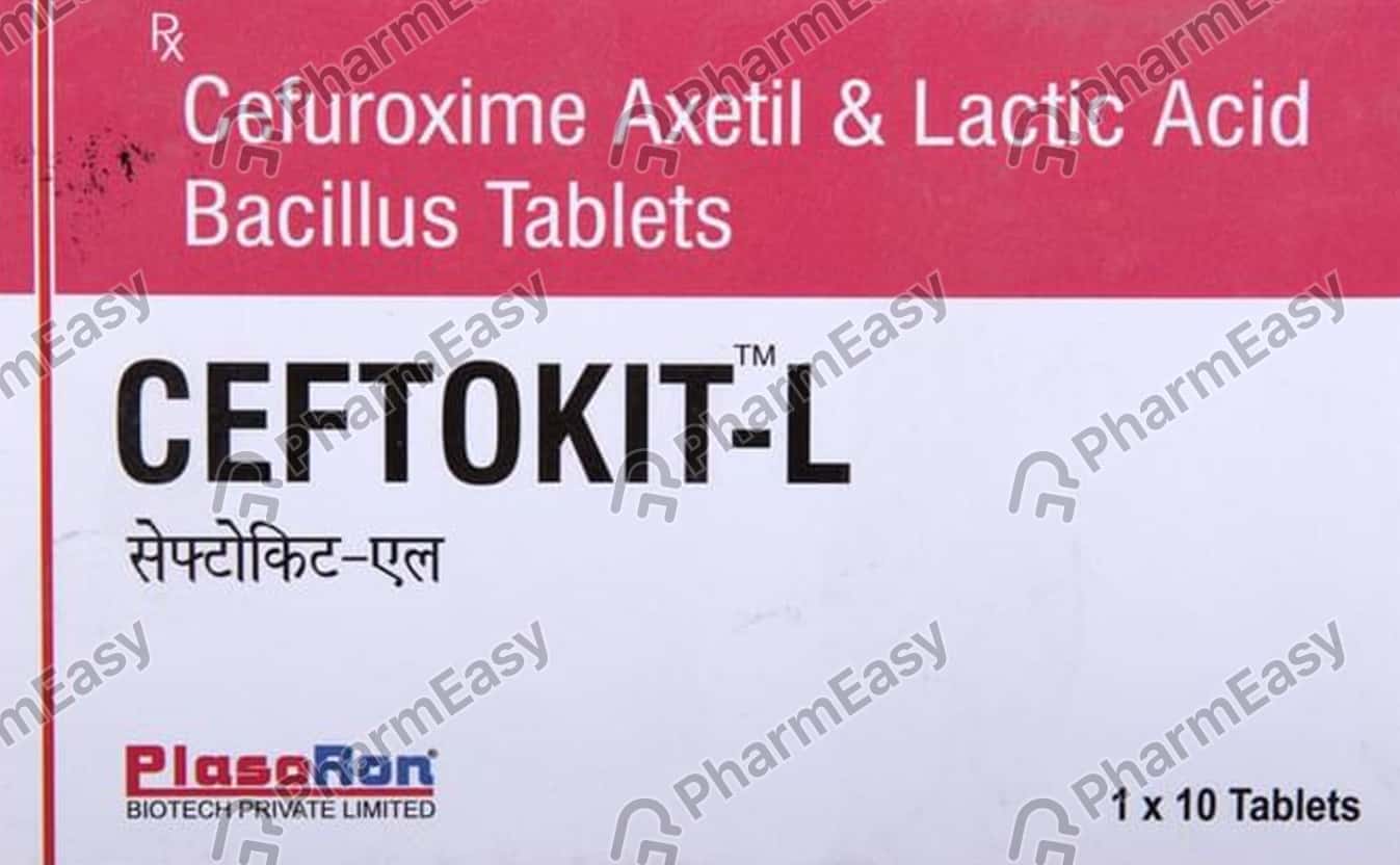 Buy Ceftokit L 0 MG Tablet (10) Online at Flat 15% OFF | PharmEasy