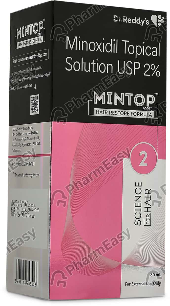 Buy Mintop 2 %W/V Skin Solution (120) Online at Flat 15% OFF | PharmEasy