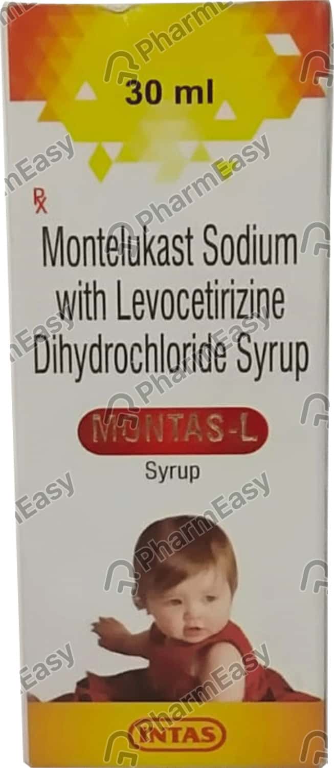 Montas L Bottle Of 30ml Syrup: Uses, Side Effects, Price & Dosage ...