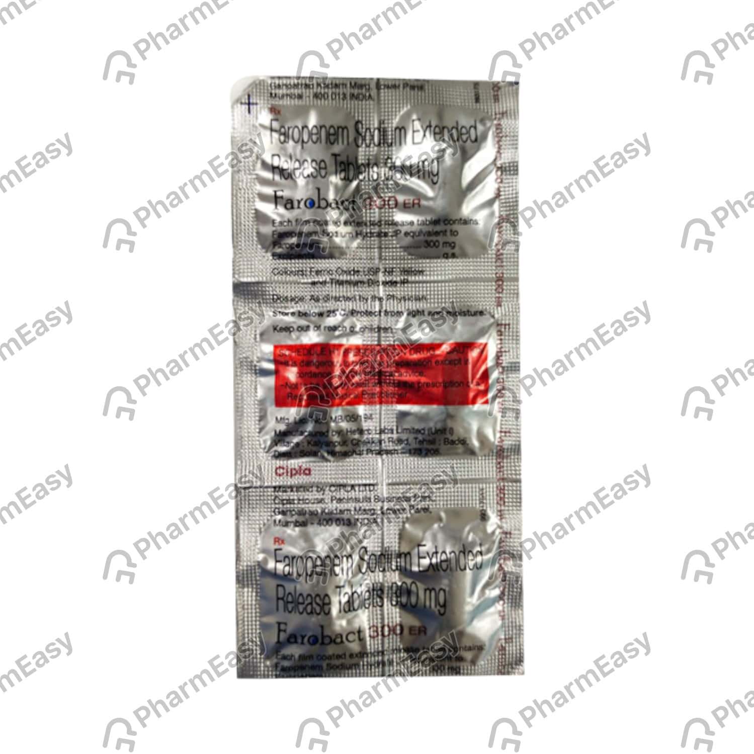 Farobact Er 300 MG Tablet (10): Uses, Side Effects, Price & Dosage ...