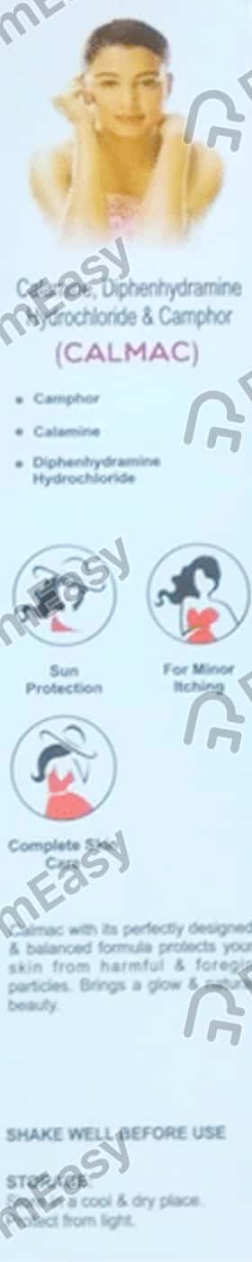 Buy CALMAC CALAMINE LOTION 120ML Online & Get Upto 60% OFF at PharmEasy