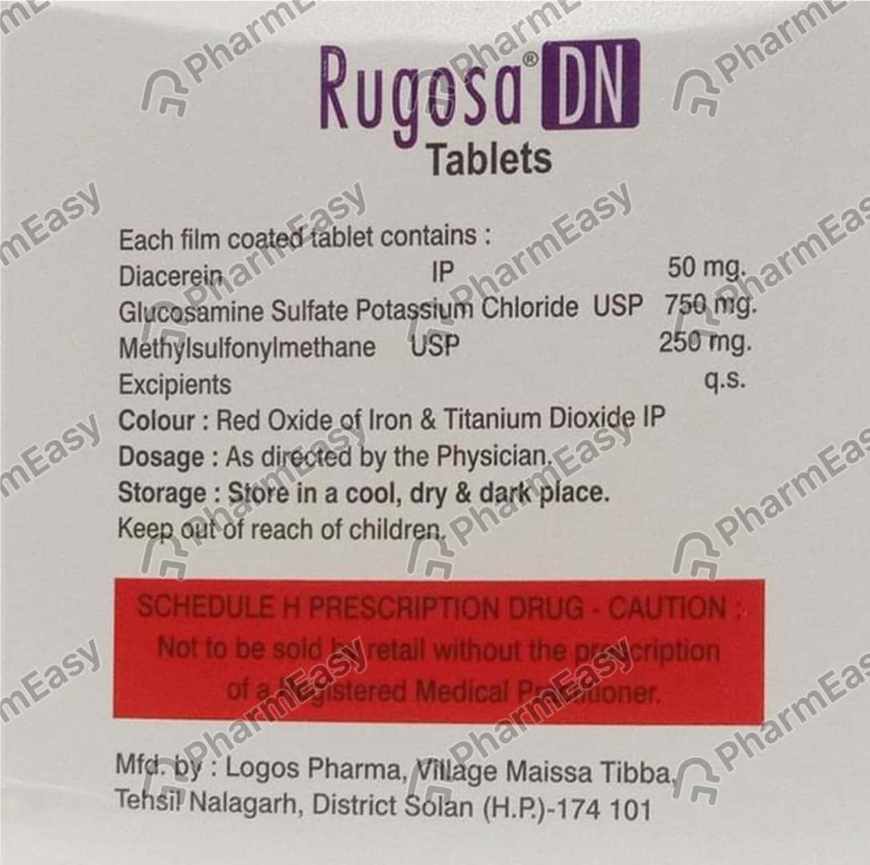 Buy Rugosa Dn Strip Of 10 Tablets Online at Flat 15% OFF | PharmEasy