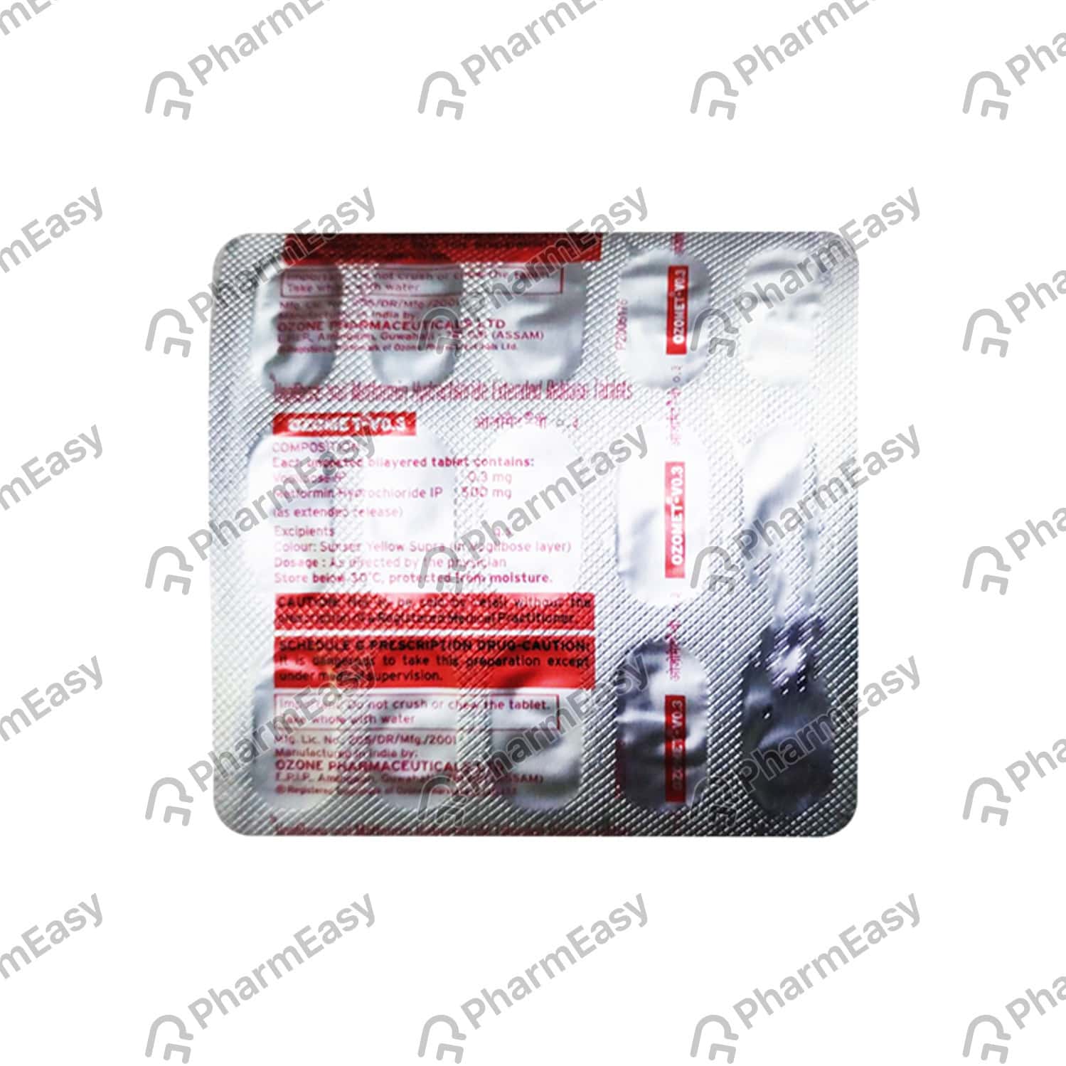 Buy Ozomet V 0.3mg Strip Of 15 Tablets Online at Flat 15% OFF | PharmEasy