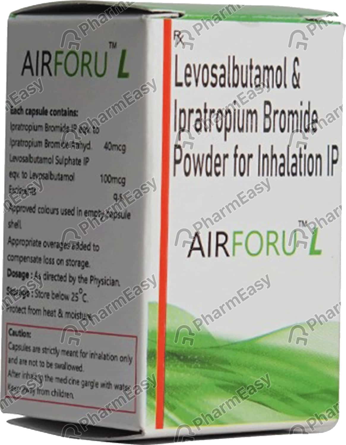 Buy Airforu L Bottle Of 30 Inhalation Capsules Online at Flat 15% OFF ...