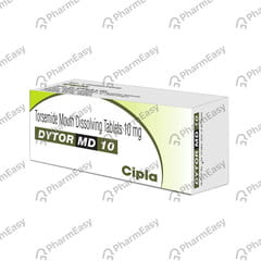 Dytor Md 10 MG Tablet (10): Uses, Side Effects, Price & Dosage | PharmEasy