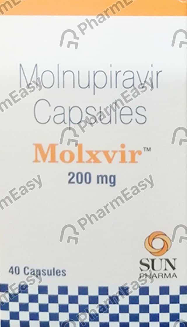 Molxvir 200 MG Capsule (40): Uses, Side Effects, Price & Dosage | PharmEasy