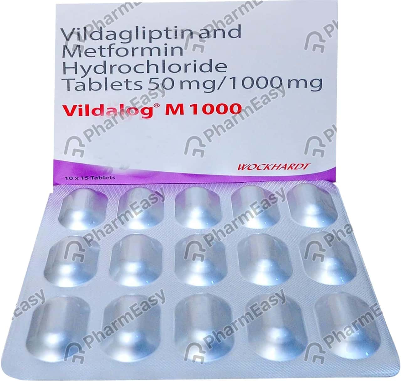 Vildalog M 1000mg Strip Of 15 Tablets: Uses, Side Effects, Price ...