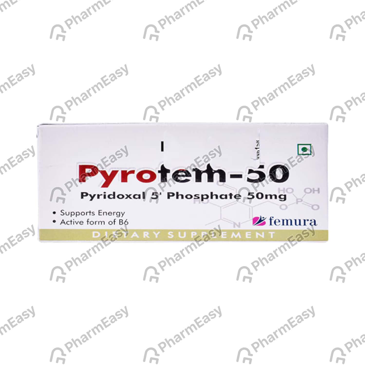 Buy Pyrofem 50 MG Tablet (10) Online & Save Up to 24% at PharmEasy