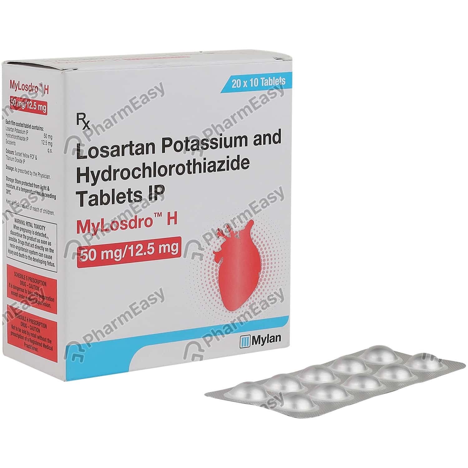 Mylosdro H Strip Of 10 Tablets: Uses, Side Effects, Price & Dosage ...