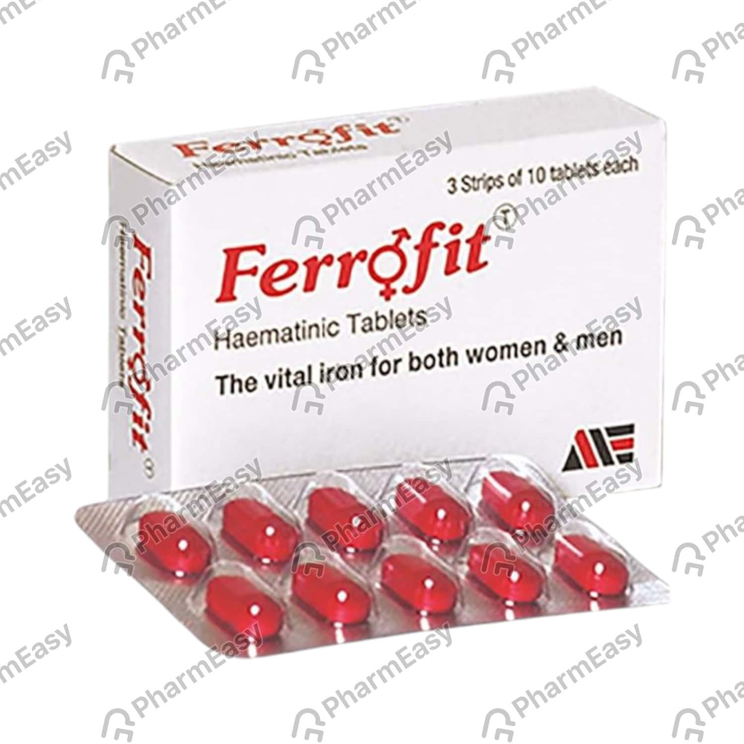 Buy Ferrofit Plus 0 MG Tablet (30) Online at Flat 15% OFF | PharmEasy