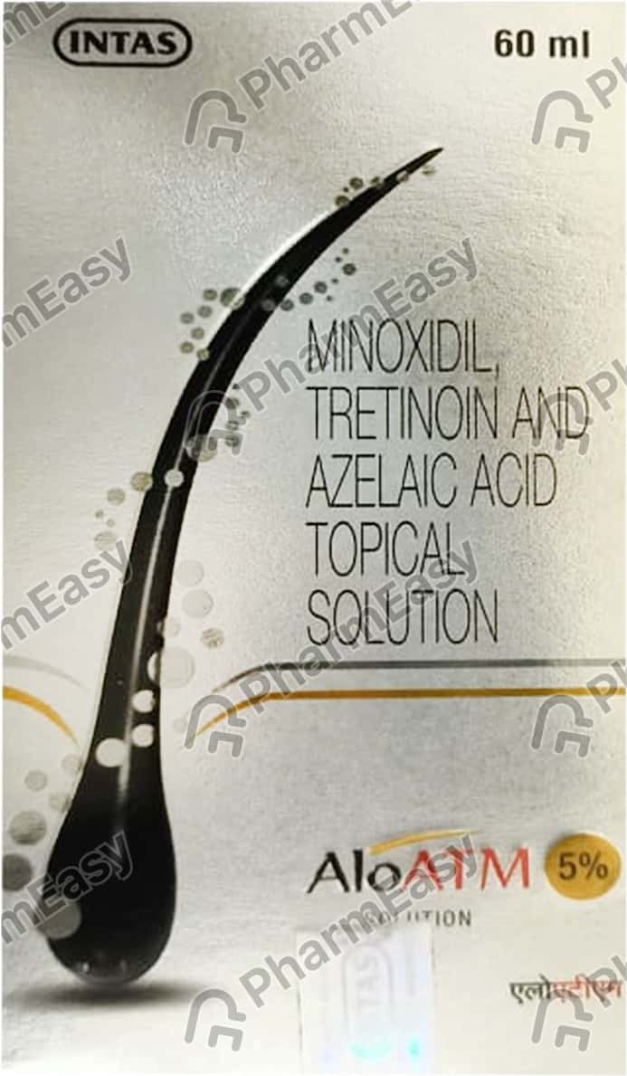 Buy Aloatm 5% Bottle Of 60ml Solution Online at Flat 15% OFF | PharmEasy
