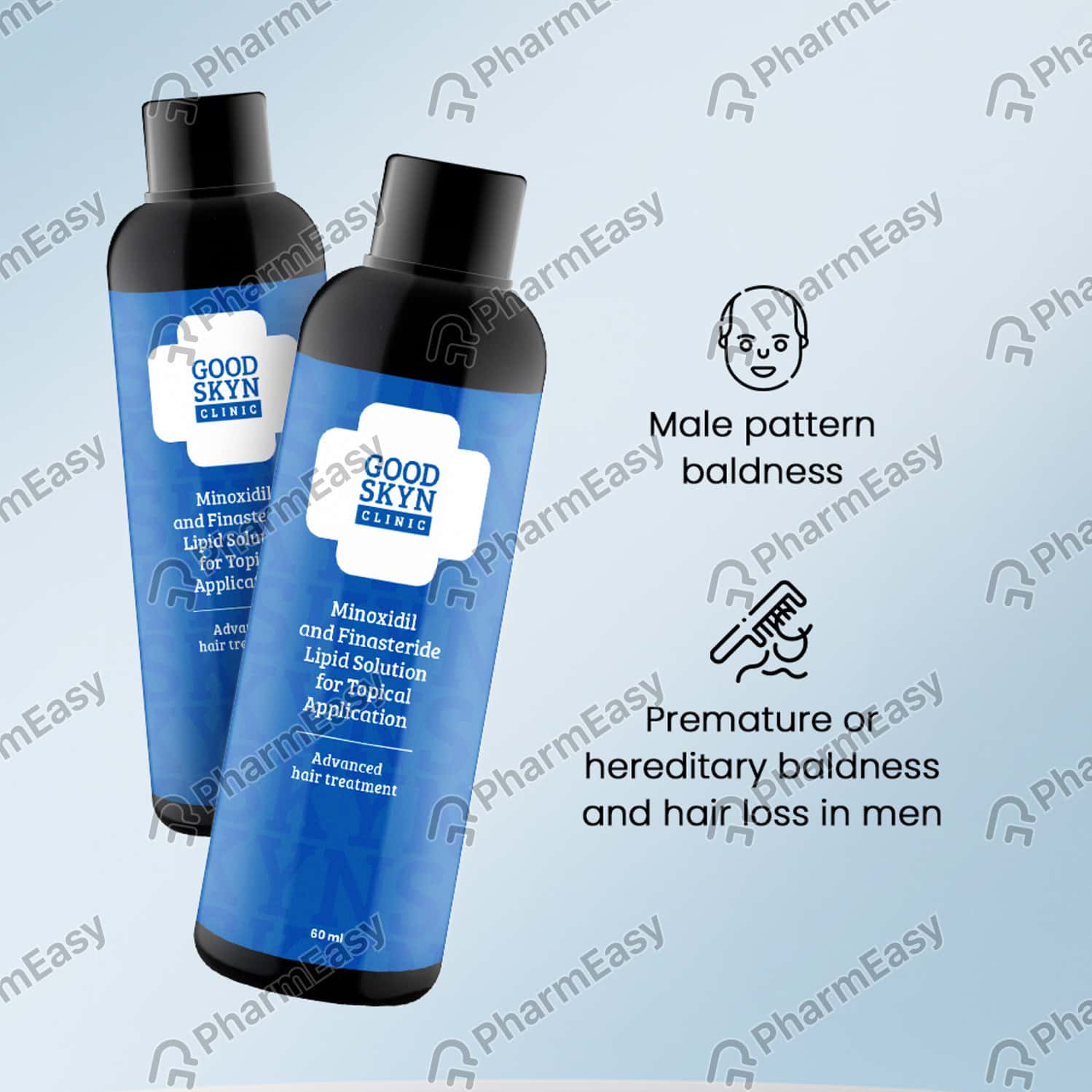 Good Skyn Clinic Minoxidil And Finasteride Bottle Of 60ml Solution ...