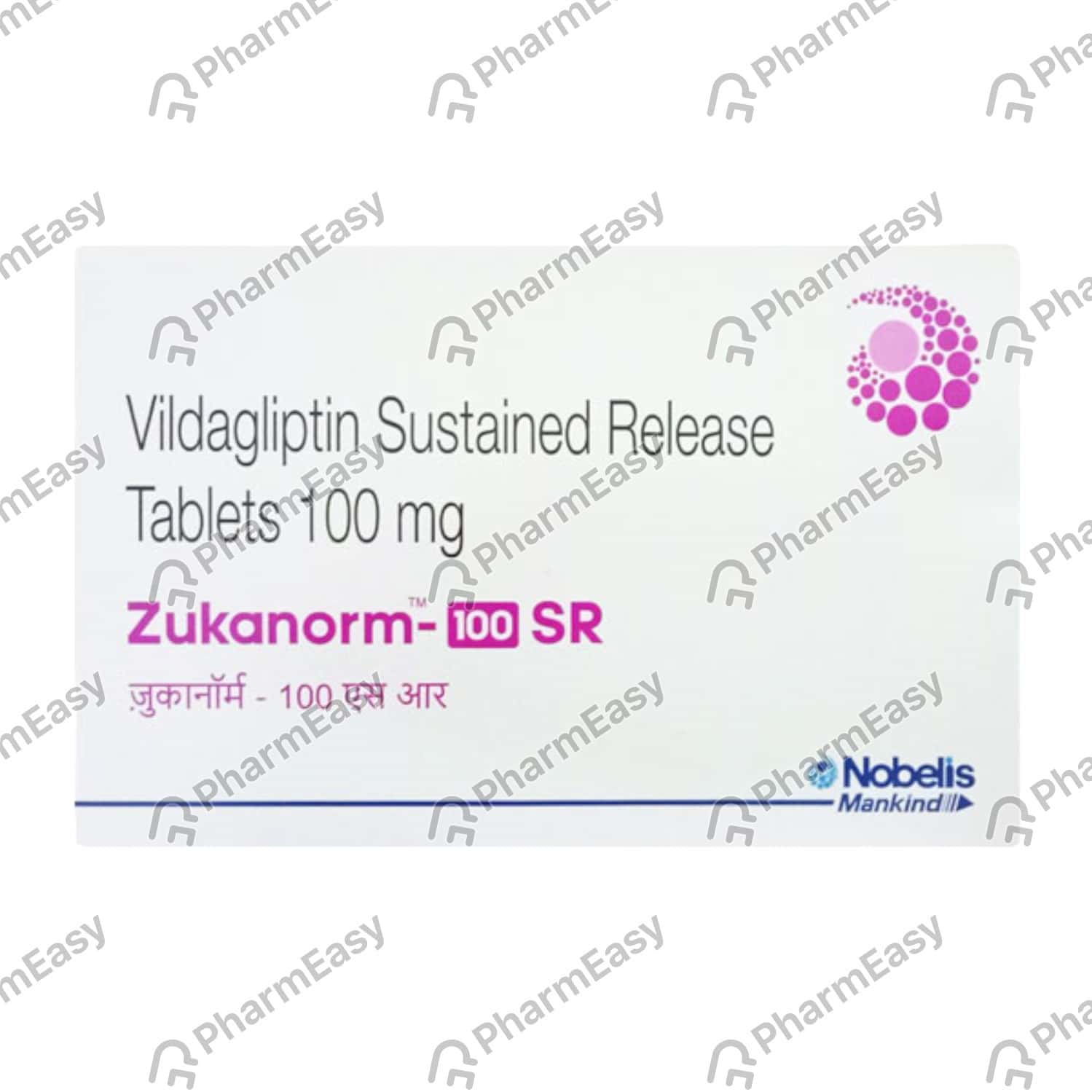 Zukanorm Sr 100 MG Tablet (15): Uses, Side Effects, Price & Dosage ...