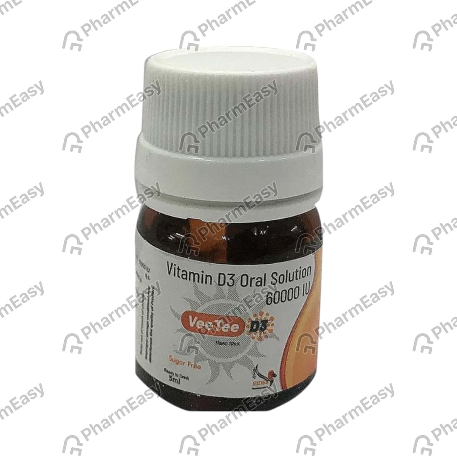 Veetee D3 60000 IU Oral Solution (5): Uses, Side Effects, Price & Dosage | PharmEasy