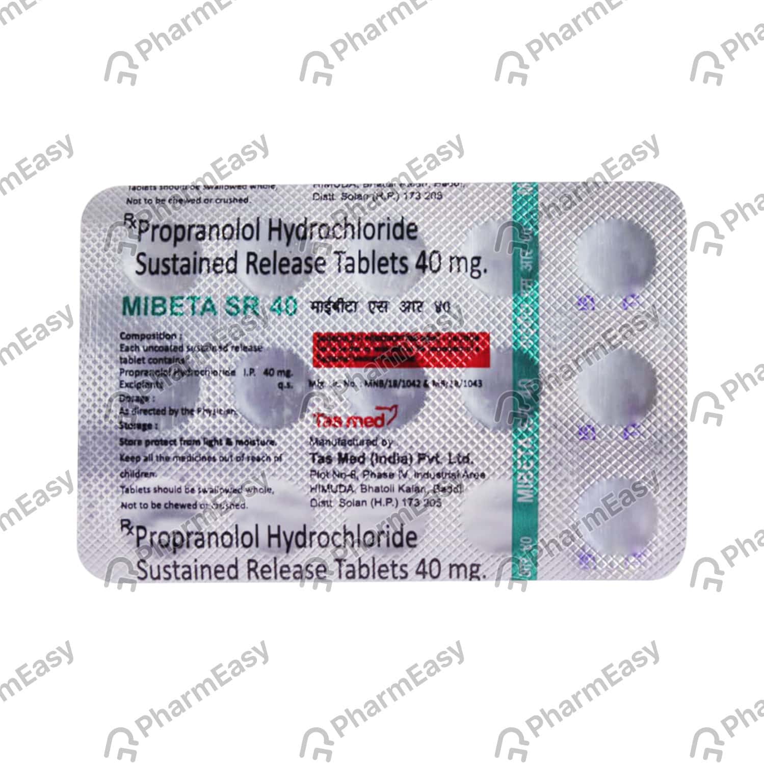 Mibeta Sr 40 MG Tablet (15): Uses, Side Effects, Price & Dosage | PharmEasy