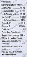 Buy ZAC D STRIP OF 15 CHEWABLE TABLETS Online & Get Upto 60% OFF at ...