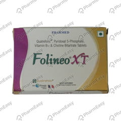 Folineo Xt Strip Of 10 Tablets: Uses, Side Effects, Price & Dosage ...