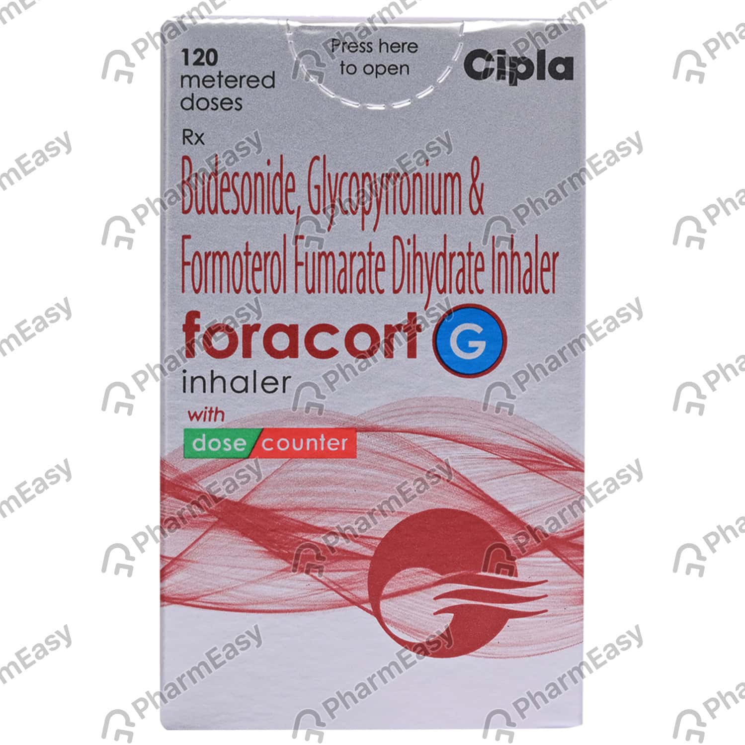 Buy Foracort G Cfc Free 7.2gm Box Of 120 Metered Dose Inhaler Online at ...