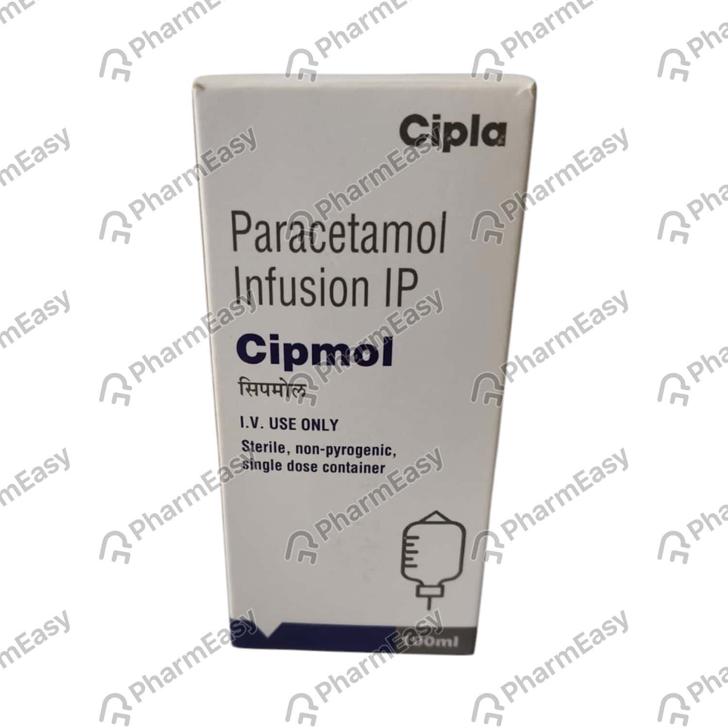 Cipmol 1000 MG/100ML Infusion (100): Uses, Side Effects, Price & Dosage ...