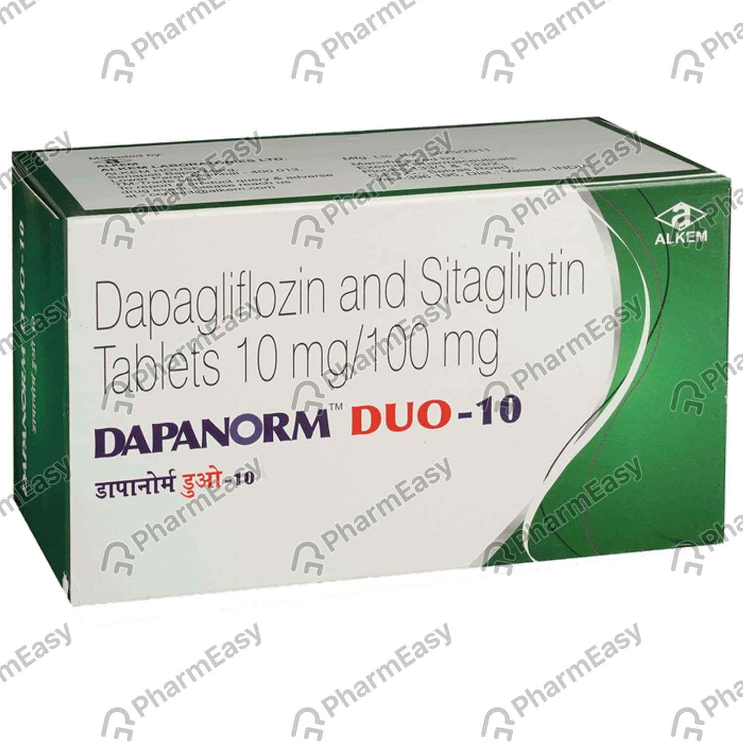 Dapanorm Duo 10mg Strip Of 10 Tablets: Uses, Side Effects, Price ...