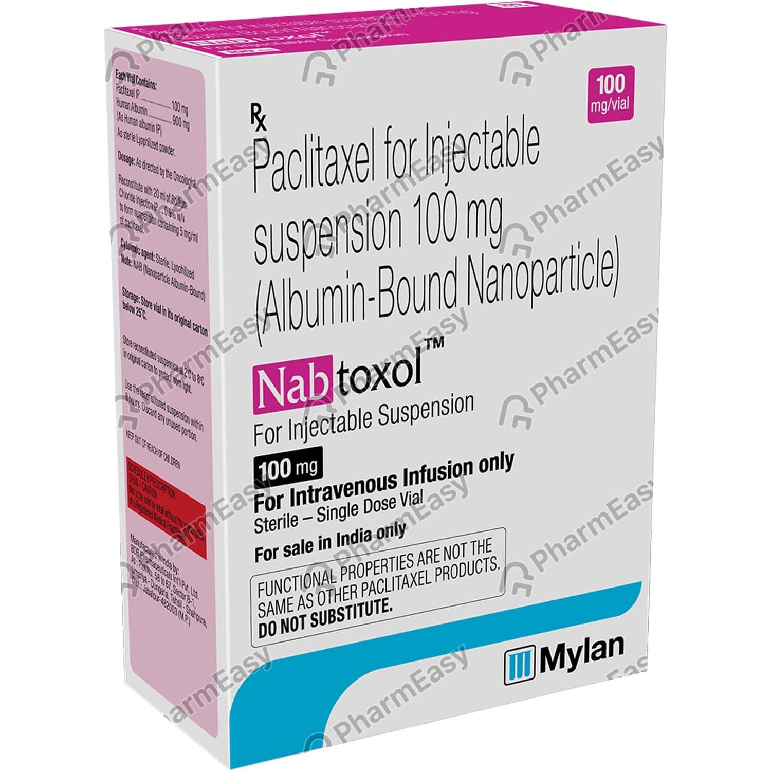 Nabtoxol 100 MG Powder For Injection (1): Uses, Side Effects, Price ...