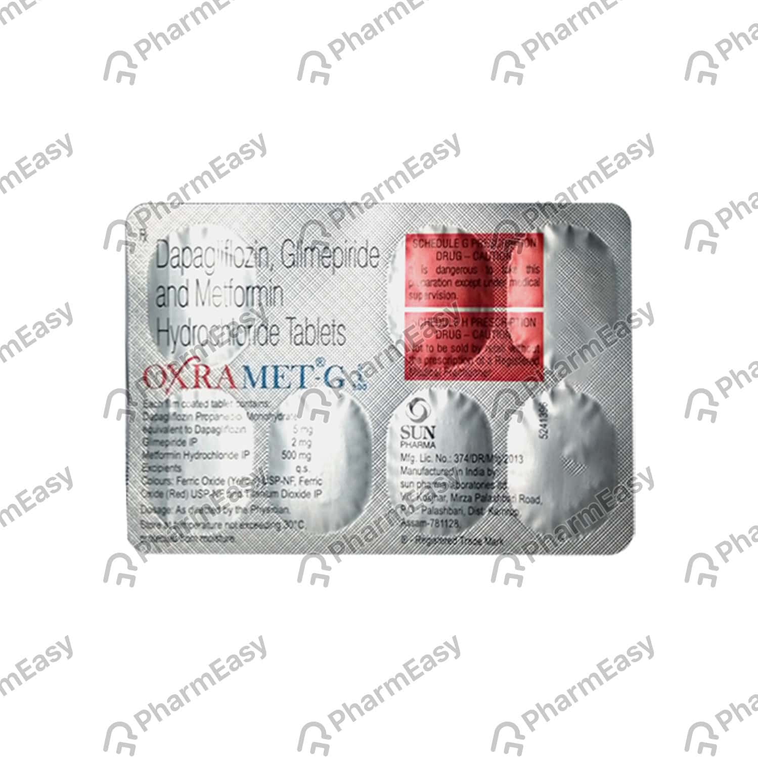 Oxramet G 5/2/500mg Strip Of 7 Tablets: Uses, Side Effects, Price & Dosage | PharmEasy