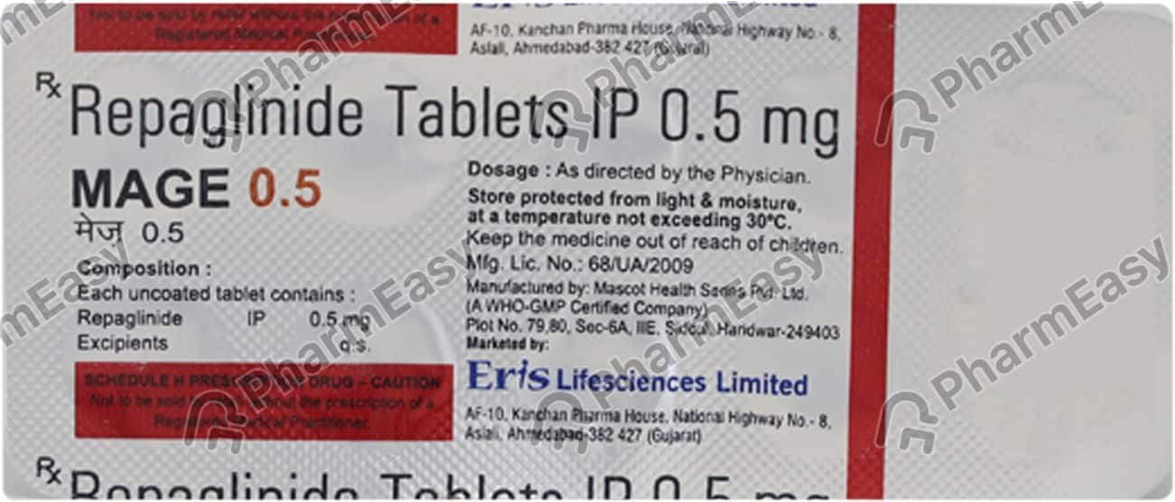 Mage 0.5 MG Tablet (10): Uses, Side Effects, Price & Dosage | PharmEasy