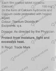 Tripleacal 150 MG Tablet (15): Uses, Side Effects, Price & Dosage ...