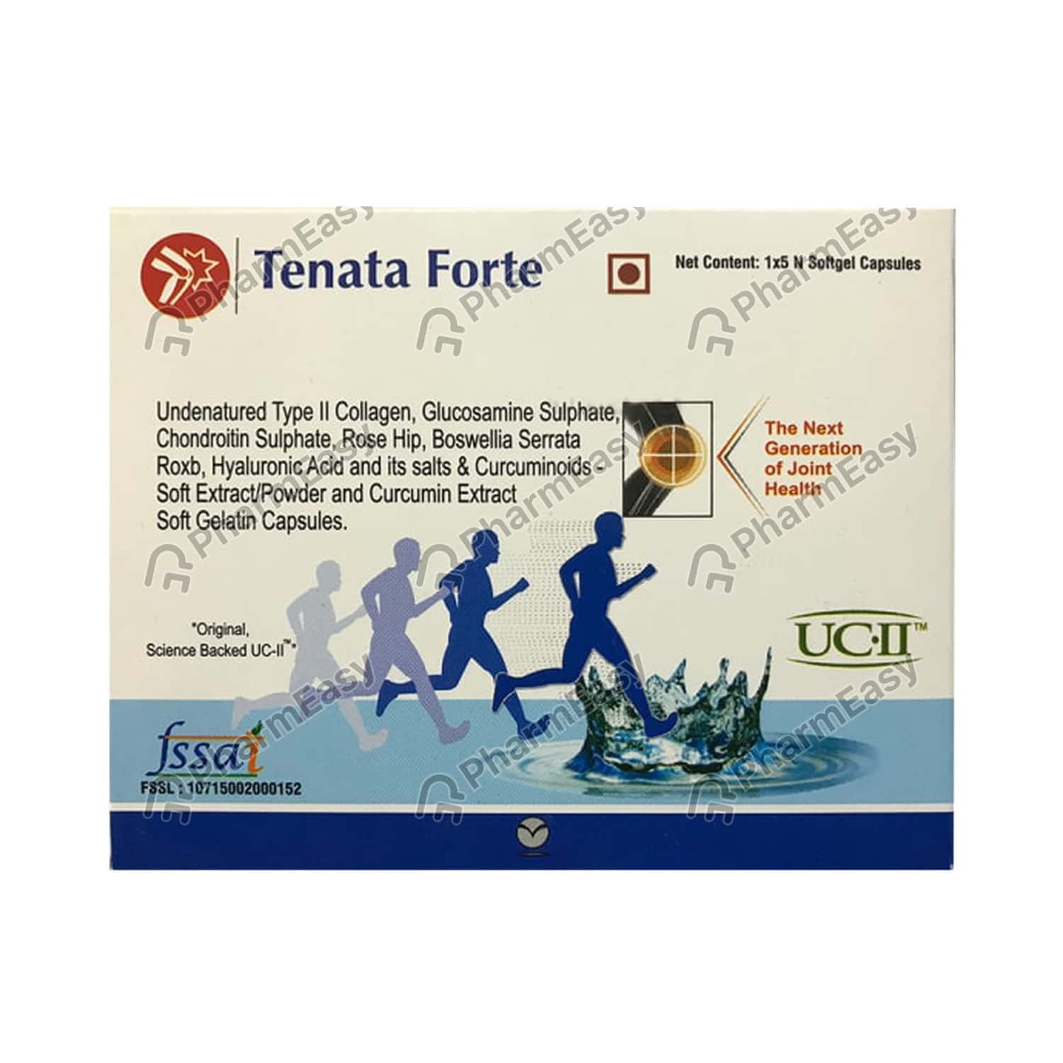Buy Tenata Forte Capsule 5'S Online at Flat 18% OFF* | PharmEasy