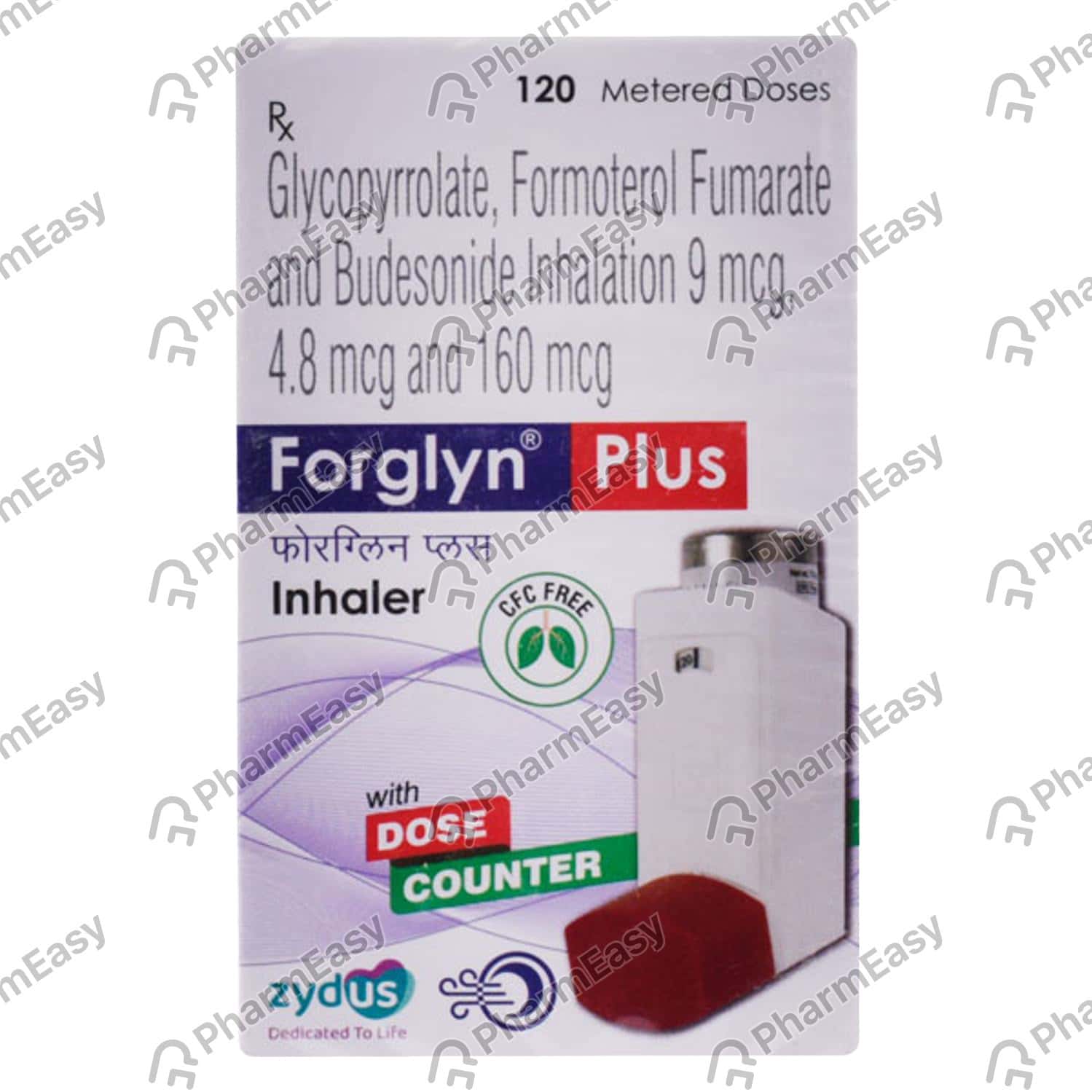 Buy Forglyn Plus Box Of 120 Metered Dose Inhaler Online at Flat 15% OFF ...