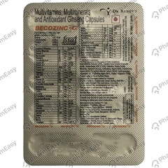 Buy Becozinc G Strip Of 10 Tablets Online at Flat 15% OFF | PharmEasy