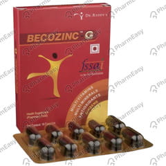Buy Becozinc G Strip Of 10 Tablets Online at Flat 15% OFF | PharmEasy