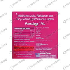 Pamaspas Plus Strip Of 10 Tablets: Uses, Side Effects, Price & Dosage ...