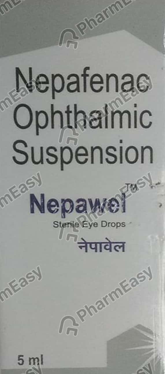 Nepawel 0.1 %W/V Eye Drop (5): Uses, Side Effects, Price & Dosage ...