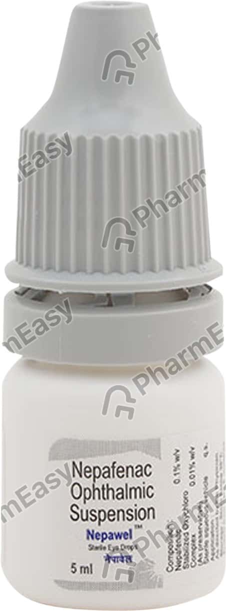Nepawel 0.1 %W/V Eye Drop (5): Uses, Side Effects, Price & Dosage ...
