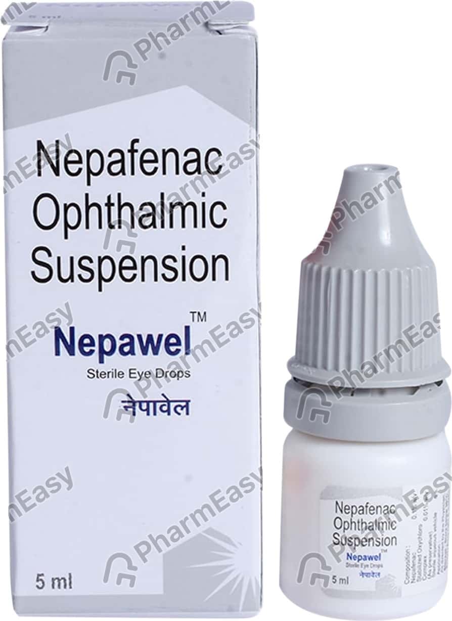 Nepawel 0.1 %W/V Eye Drop (5): Uses, Side Effects, Price & Dosage ...