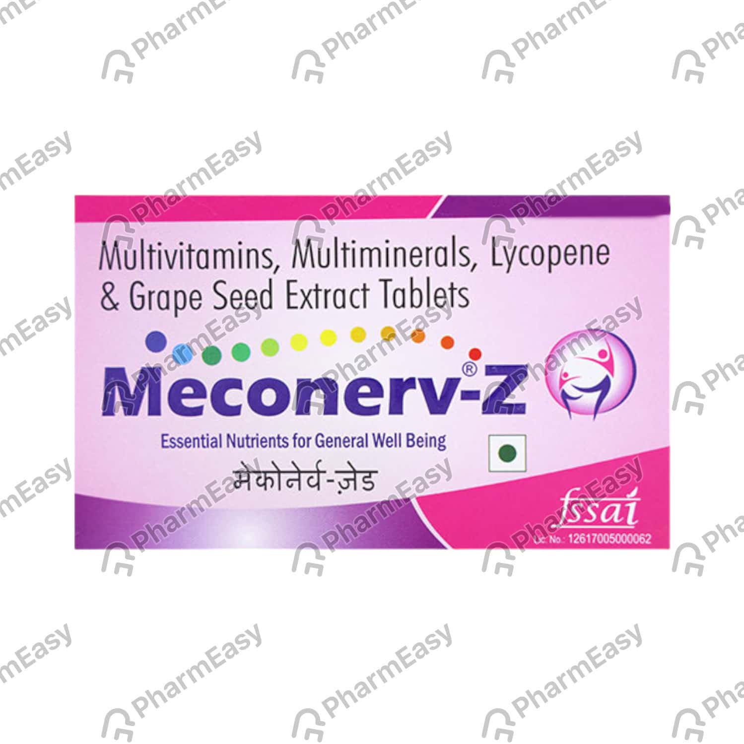 Buy Meconerv Z Strip Of 15 Tablets Online at Flat 15% OFF | PharmEasy