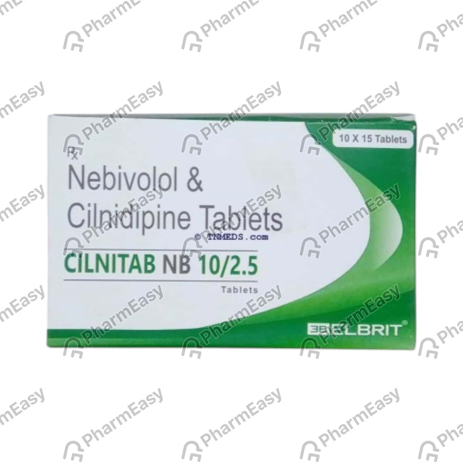 Cilnitab Nb 10/5 Strip Of 15 Tablets: Uses, Side Effects, Price ...