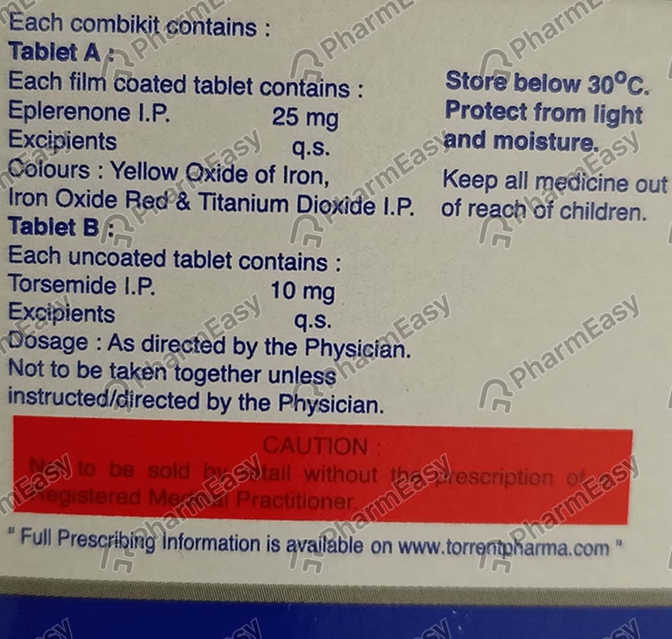 Buy Tide E 10/25mg Combikit Strip Of 20 Tablets Online at Flat 15% OFF ...