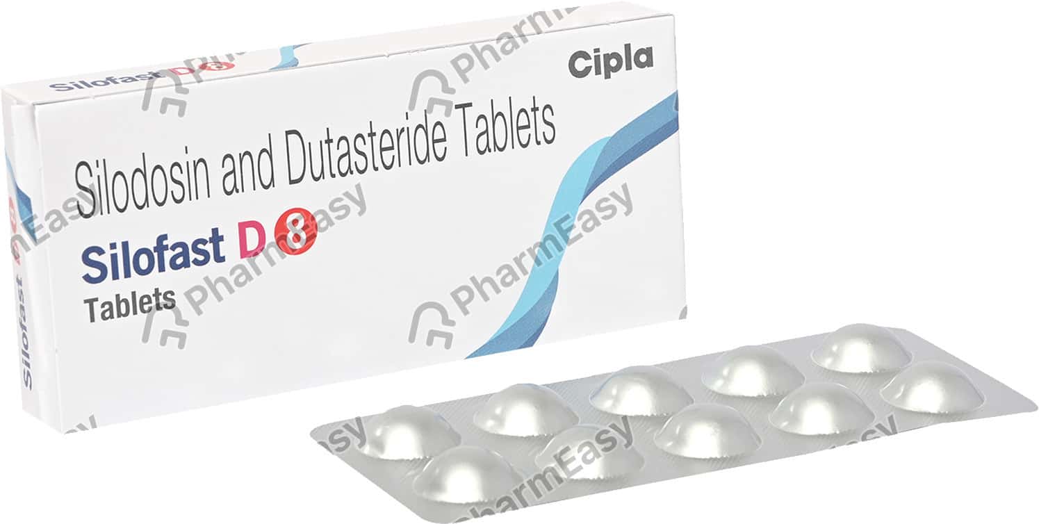 Buy Silofast D 8mg Strip Of 10 Tablets Online at Flat 15% OFF | PharmEasy