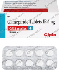 Glimda 4 MG Tablet (10): Uses, Side Effects, Price & Dosage | PharmEasy