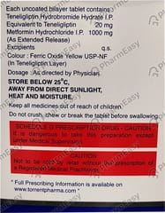 Teneza M 1000mg Strip Of 15 Tablets: Uses, Side Effects, Price & Dosage ...