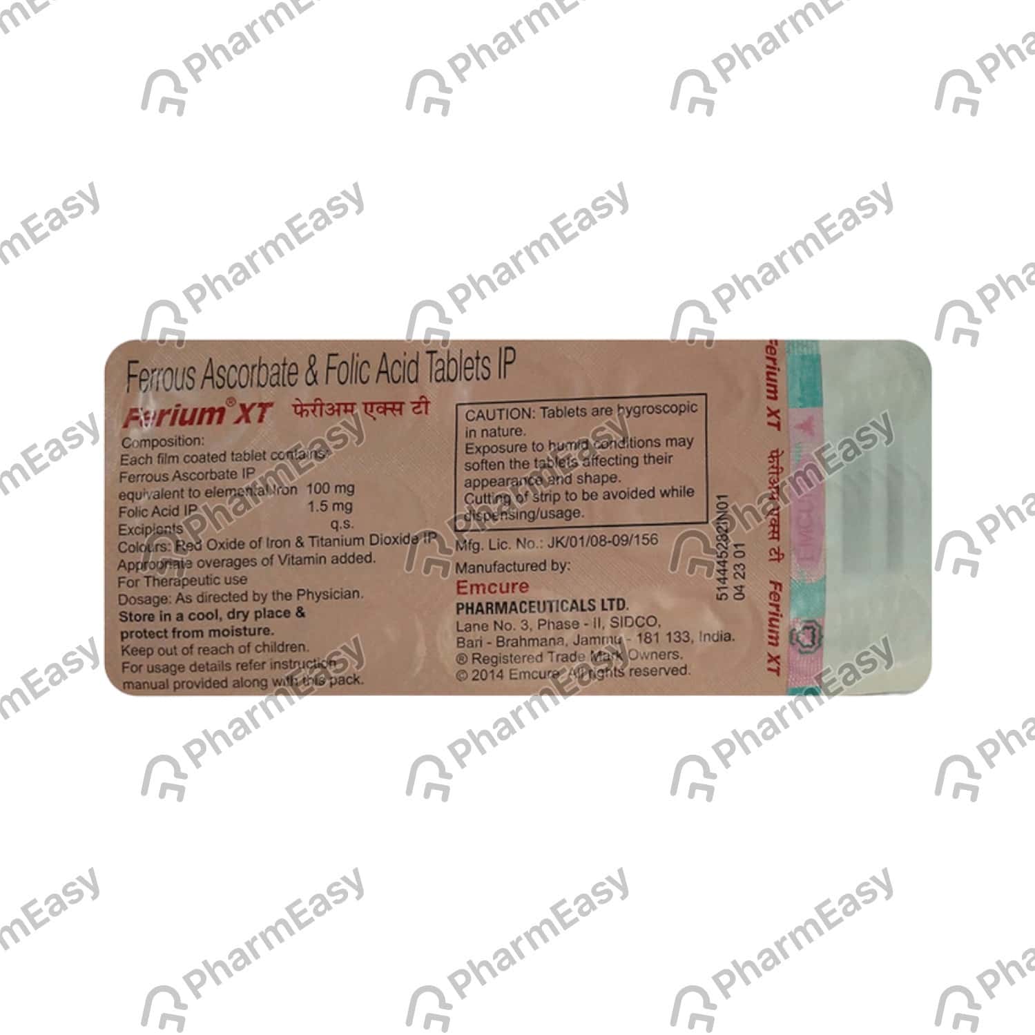 Buy Ferium Xt Strip Of 15 Tablets Online at Flat 15% OFF | PharmEasy