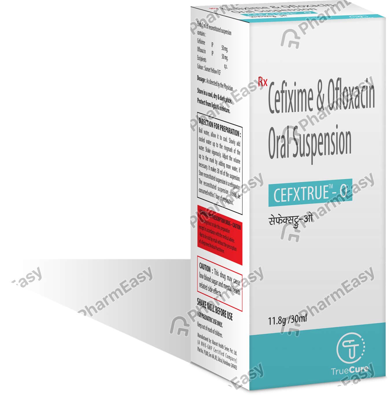 Cefxtrue O Bottle Of 30ml Dry Suspension: Uses, Side Effects, Price ...