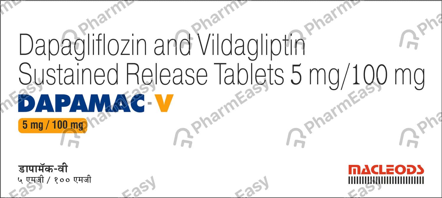Buy Dapabite Vd 5/100mg Strip Of 10 Tablets Online at Flat 15% OFF ...