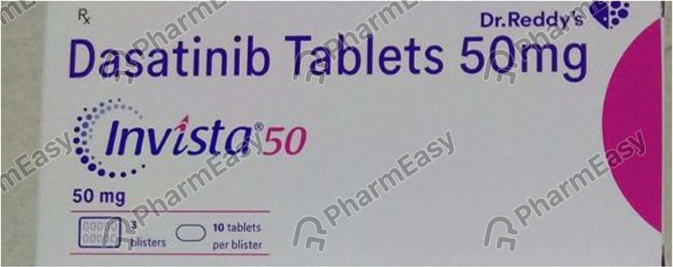Buy Invista 50 MG Tablet (10) Online & Save Up to 24% at PharmEasy